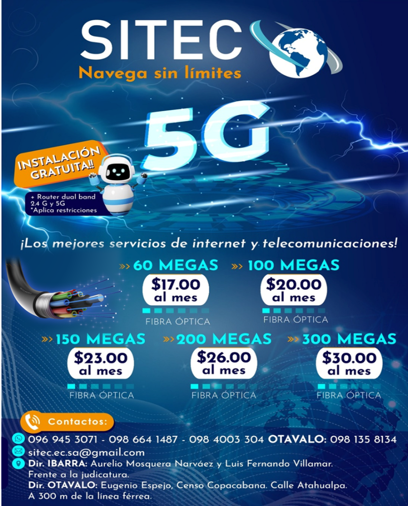 Planes de Internet - SITEC S.A.